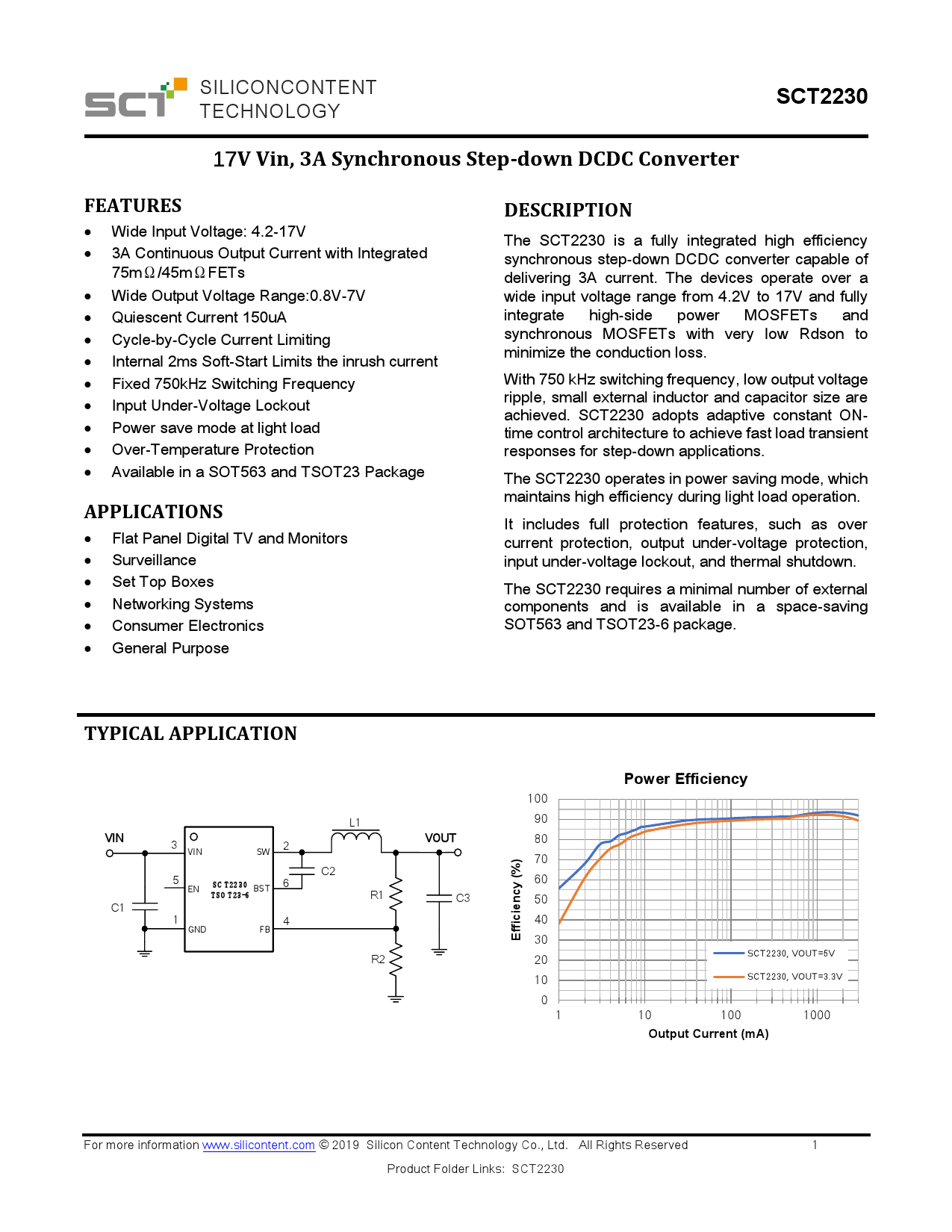 SCT2230TVBR_（SCT(芯洲科技)）SCT2230TVBR中文资料_价格_PDF手册-立创电子商城