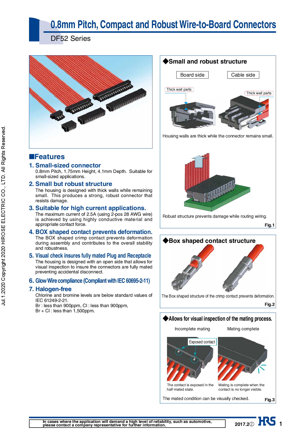 DF52-4S-0.8H(21)_（HRS(广濑)）DF52-4S-0.8H(21)中文资料_价格_PDF手册-立创电子商城