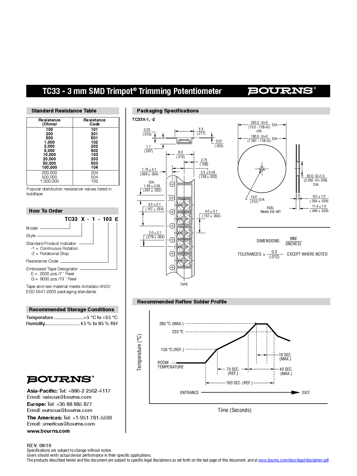 TC33X-2-203E_（BOURNS）TC33X-2-203E中文资料_价格_PDF手册-立创电子商城