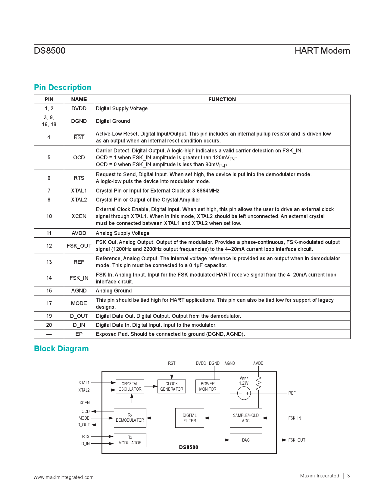 DS8500-JND+T&R_（ADI(亚德诺)）DS8500-JND+T&R中文资料_价格_PDF手册-立创电子商城