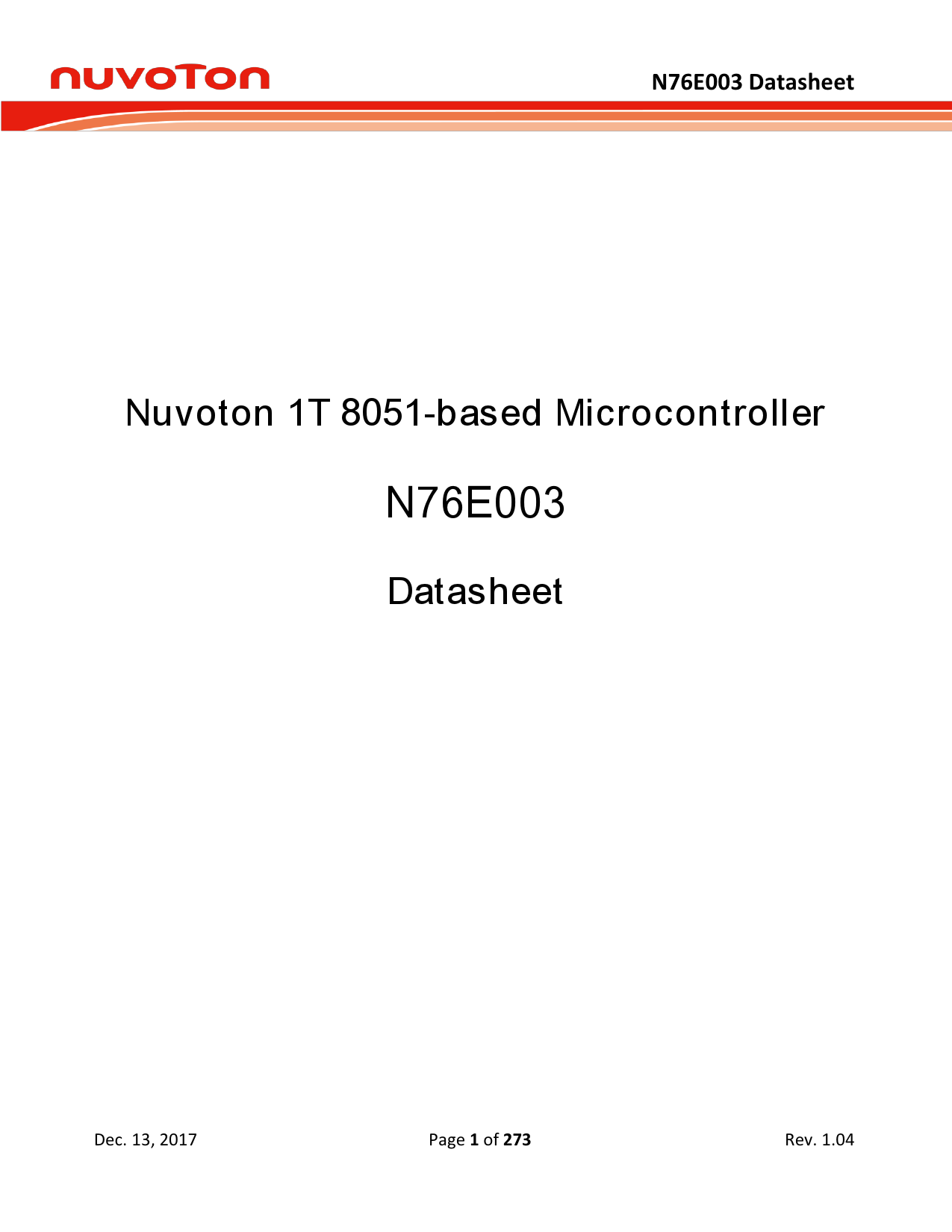 N76E003AT20_（NUVOTON(新唐)）N76E003AT20中文资料_价格_PDF手册-立创电子商城