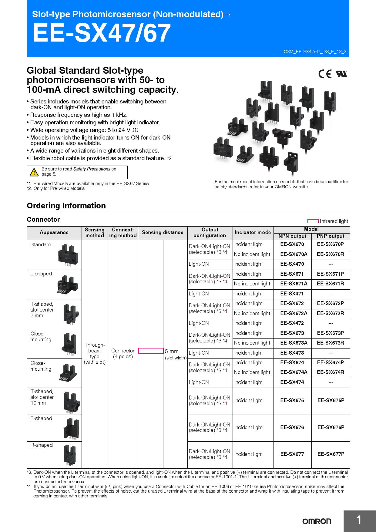 EE-1006 2M_（OMRON(欧姆龙)）EE-1006 2M中文资料_价格_PDF手册-立创电子商城