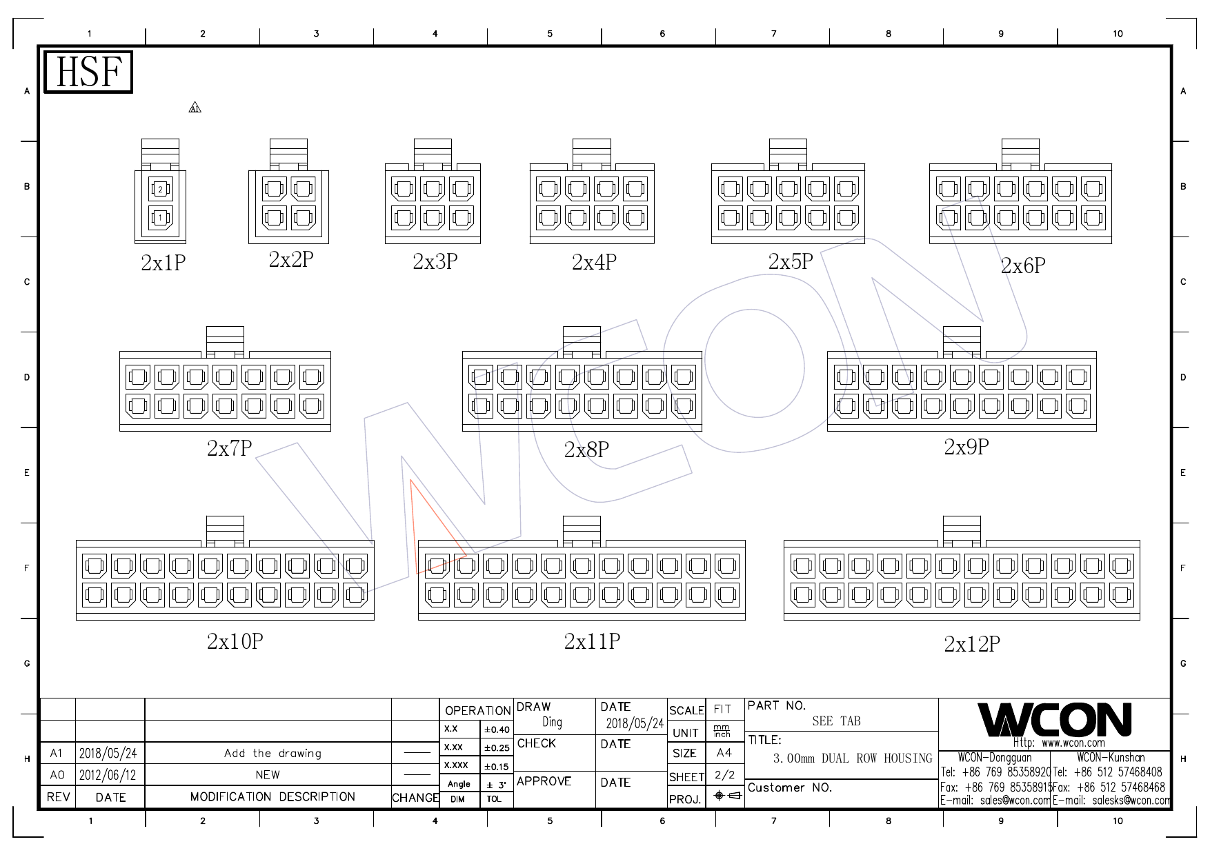 WF3001-2H02B01_（Wcon(维峰电子)）WF3001-2H02B01中文资料_价格_PDF手册-立创电子商城
