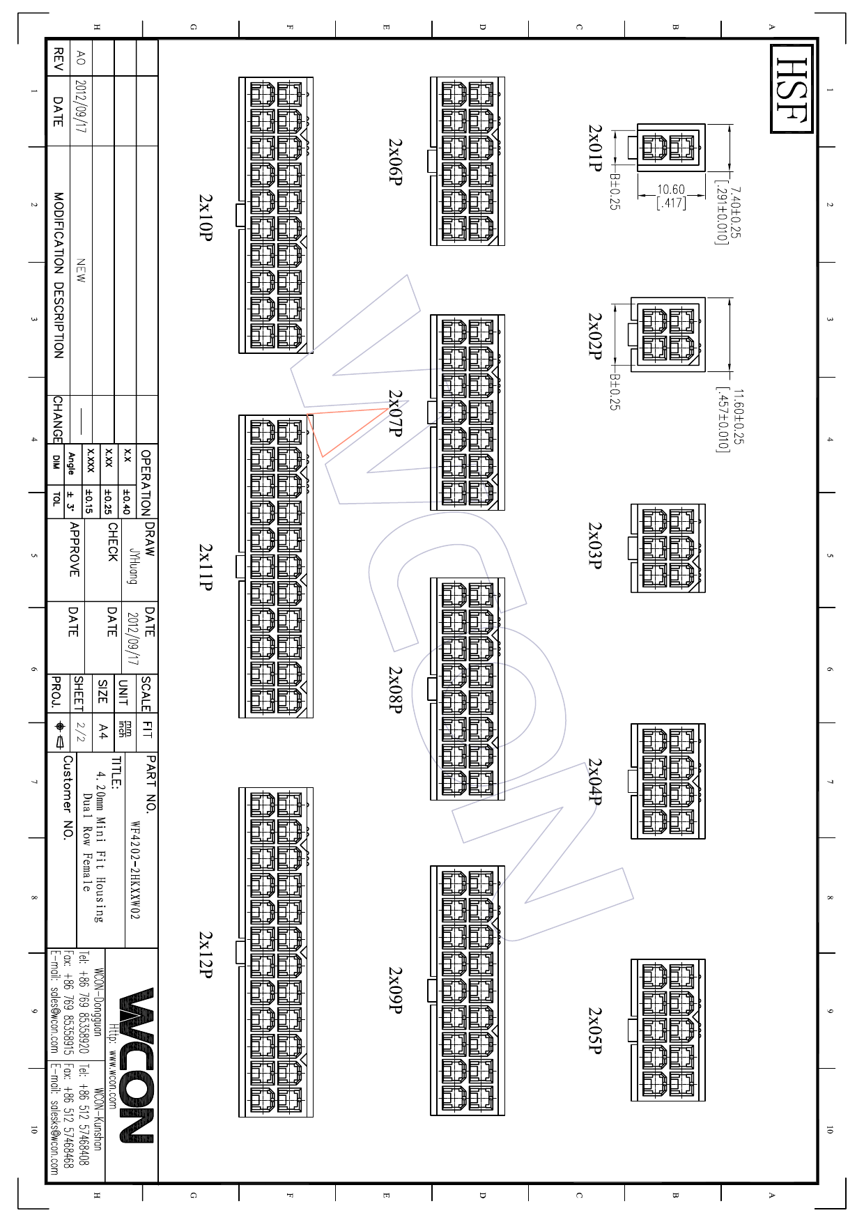 WF4202-2HK10W02_（Wcon(维峰电子)）WF4202-2HK10W02中文资料_价格_PDF手册-立创电子商城