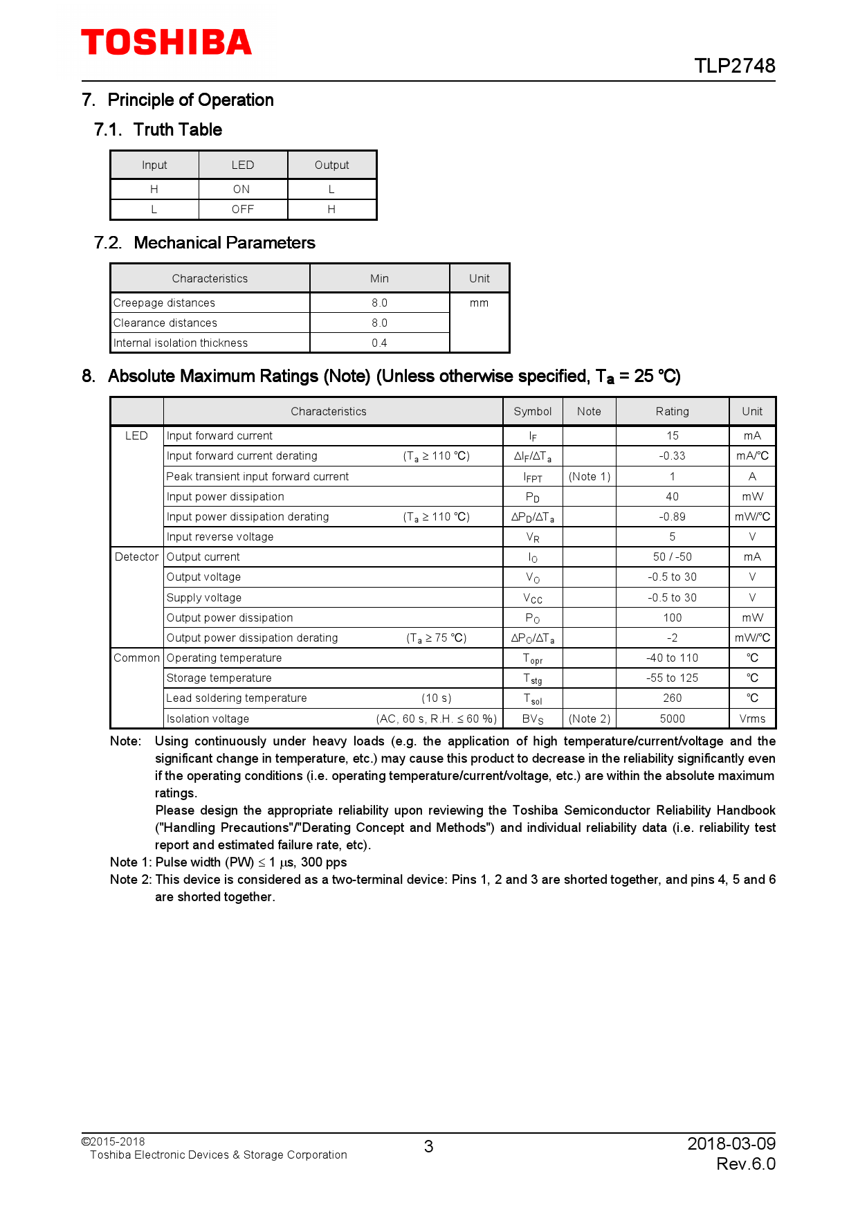 TLP2748(D4-TP,E(T_（TOSHIBA(东芝)）TLP2748(D4-TP,E(T中文资料_价格_PDF手册-立创电子商城