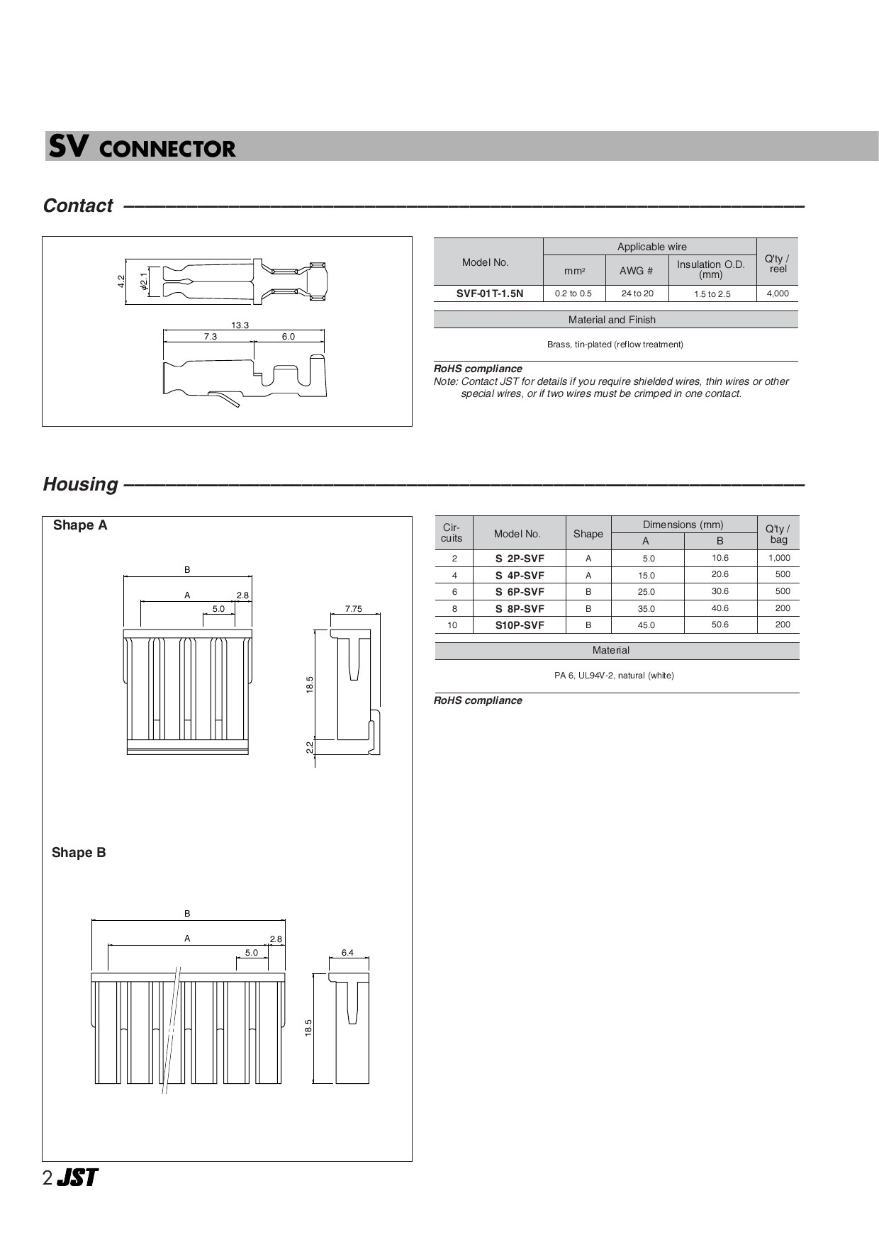 S8P-SVF_（JST）S8P-SVF中文资料_价格_PDF手册-立创电子商城