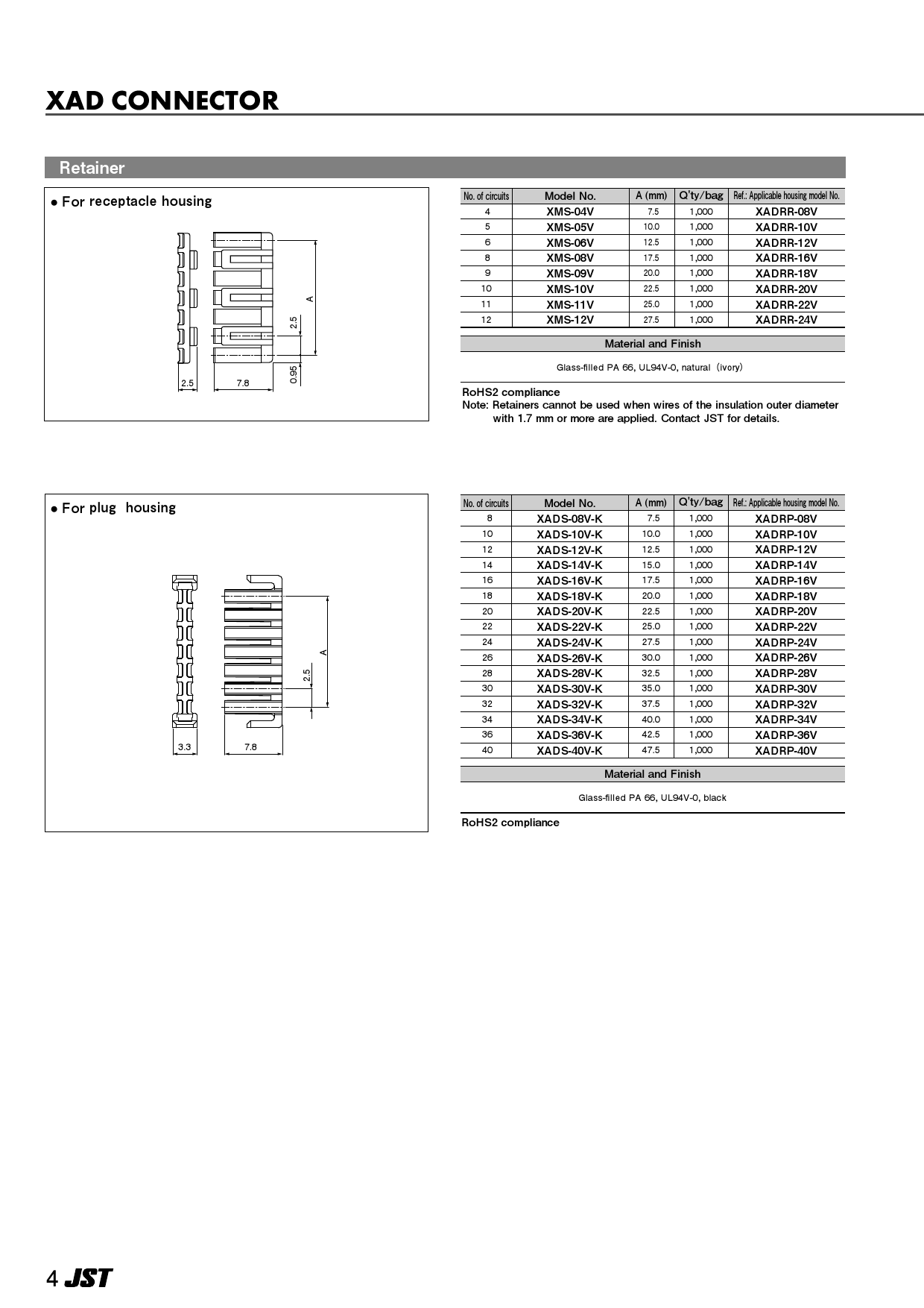 XADR-12V_（JST）XADR-12V中文资料_价格_PDF手册-立创电子商城