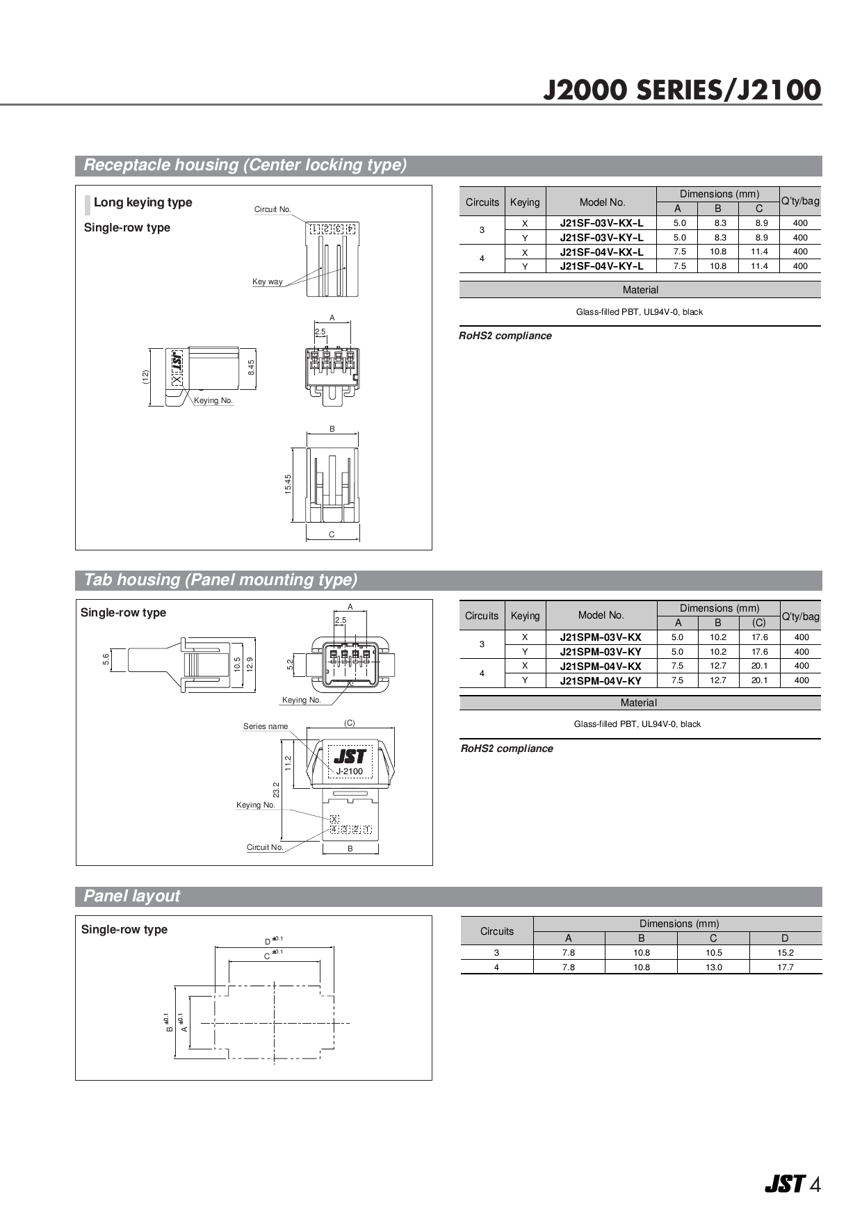 J21DF-06V-KY_（JST）J21DF-06V-KY中文资料_价格_PDF手册-立创电子商城