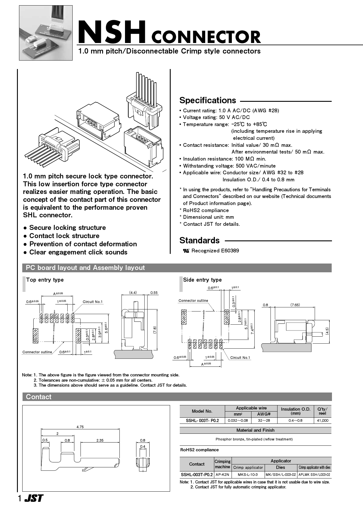 NSHR-06V-K_（JST）NSHR-06V-K中文资料_价格_PDF手册-立创电子商城