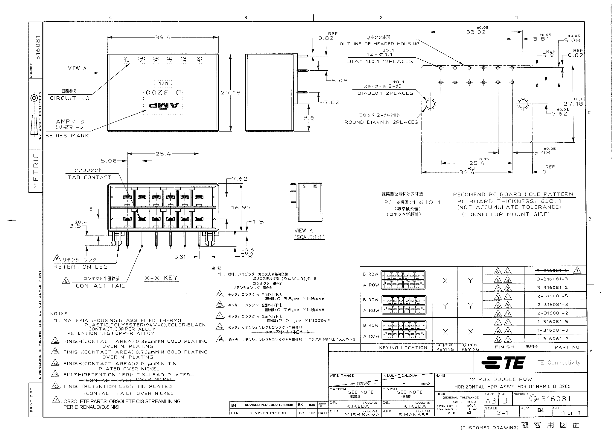 1-316081-2_（TE Connectivity(美国泰科)）1-316081-2中文资料_价格_PDF手册-立创电子商城