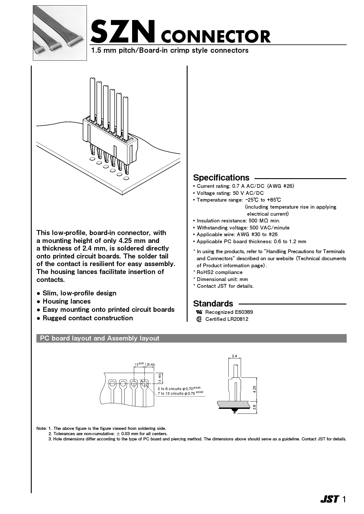 4P-SZN_（JST）4P-SZN中文资料_价格_PDF手册-立创电子商城
