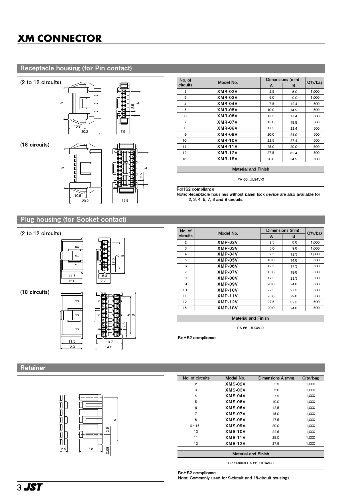 XMP-08V-K_（JST）XMP-08V-K中文资料_价格_PDF手册-立创电子商城