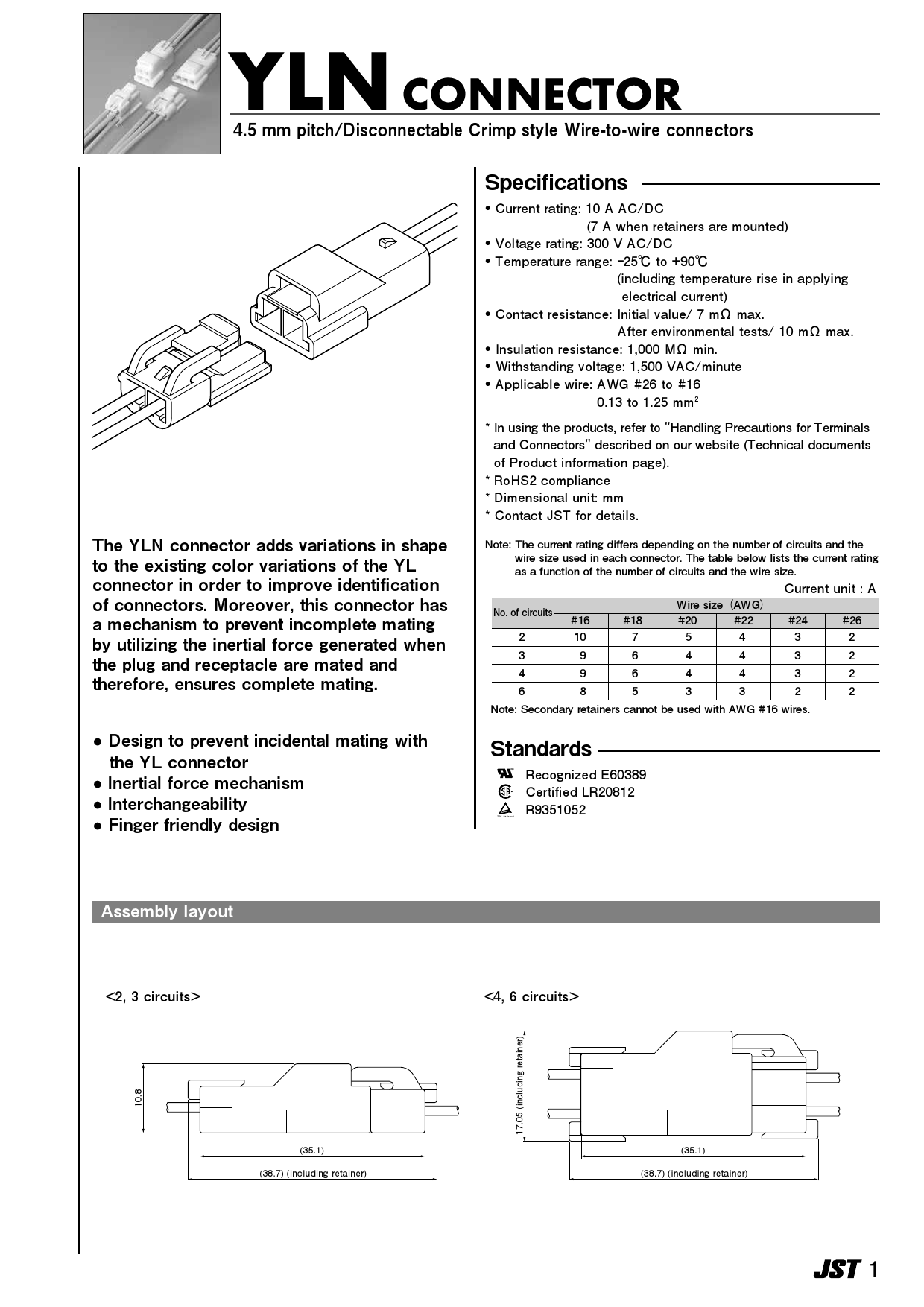YLNR-02VF-M_（JST）YLNR-02VF-M中文资料_价格_PDF手册-立创电子商城
