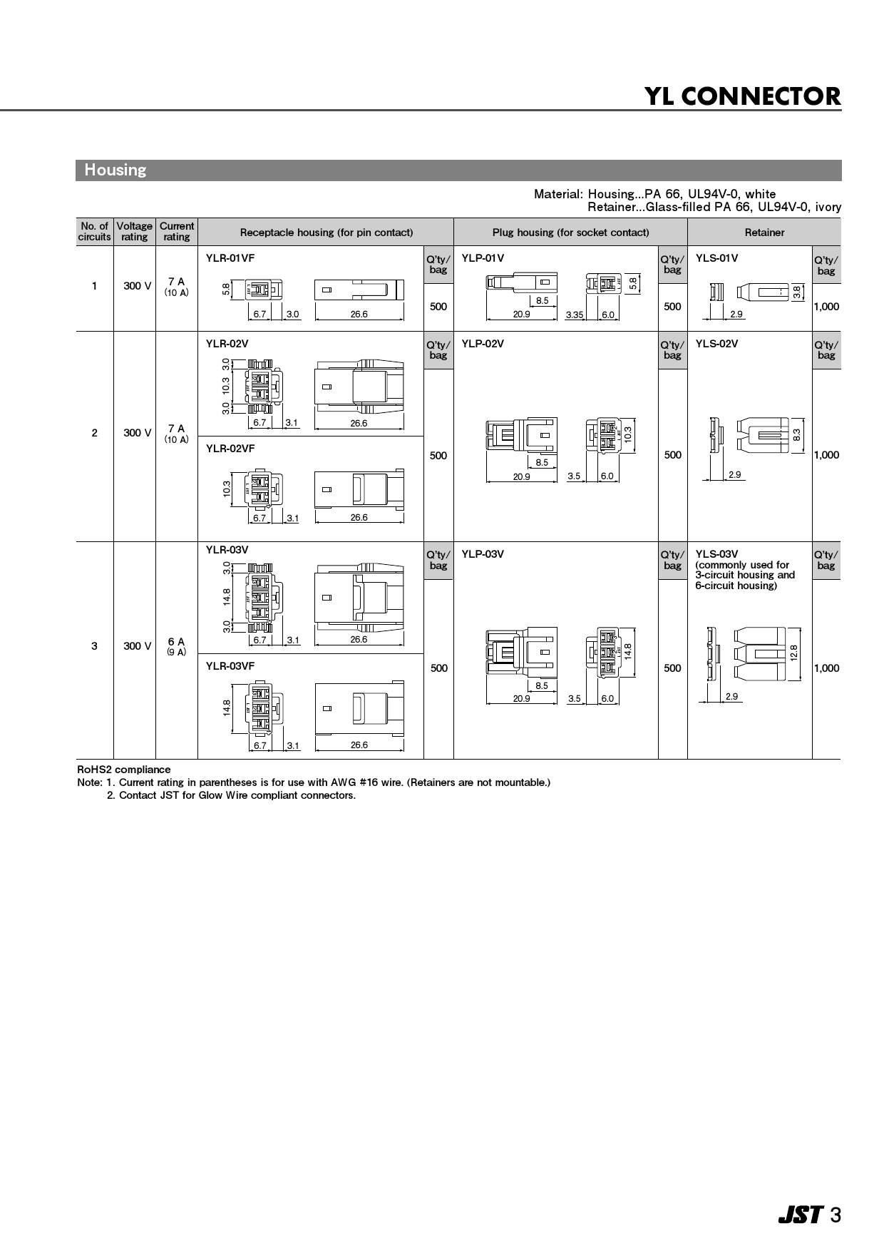 YLR-06V-K_（JST）YLR-06V-K中文资料_价格_PDF手册-立创电子商城