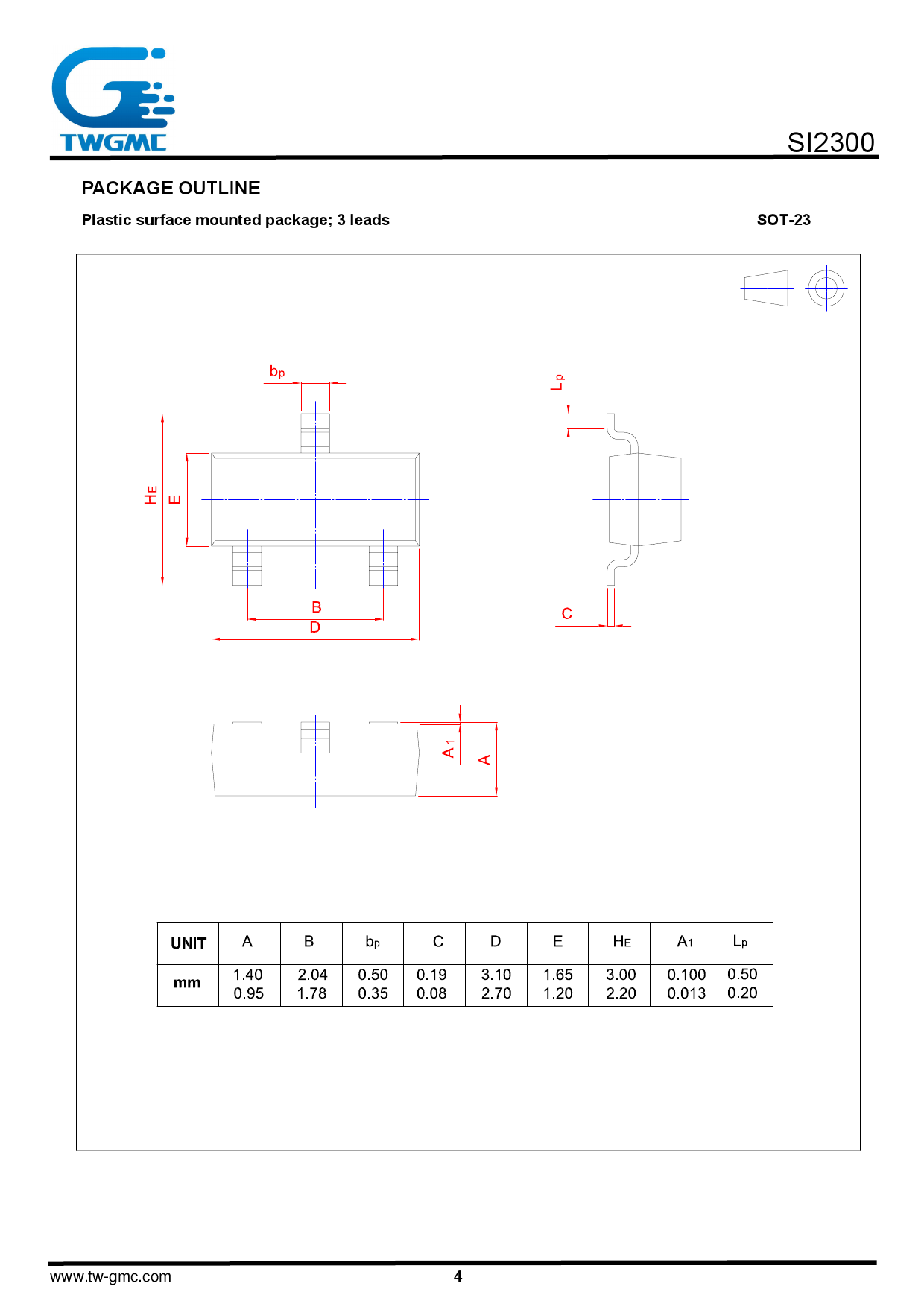 SI2300_（TWGMC(台湾迪嘉)）SI2300中文资料_价格_PDF手册-立创电子商城