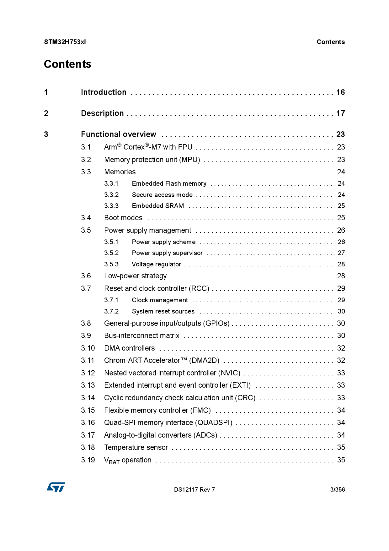 STM32H753VIT6_（ST(意法半导体)）STM32H753VIT6中文资料_价格_PDF手册-立创电子商城