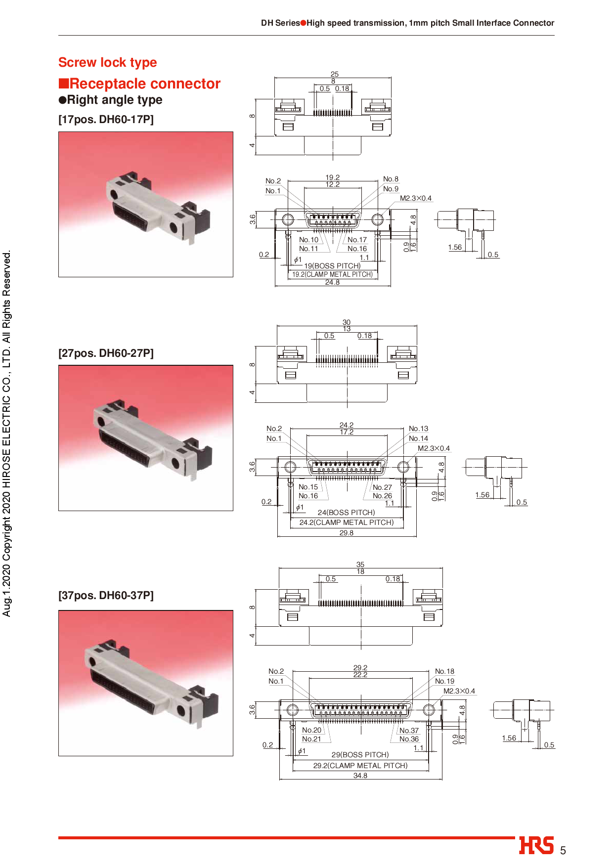 DH40-27S_（HRS(广濑)）DH40-27S中文资料_价格_PDF手册-立创电子商城