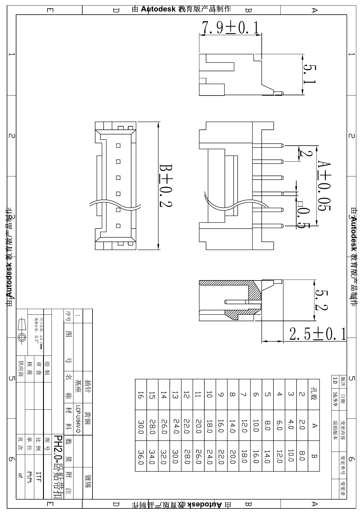 HY2.0-4P-WT_（CAX(创都)）HY2.0-4P-WT中文资料_价格_PDF手册-立创电子商城