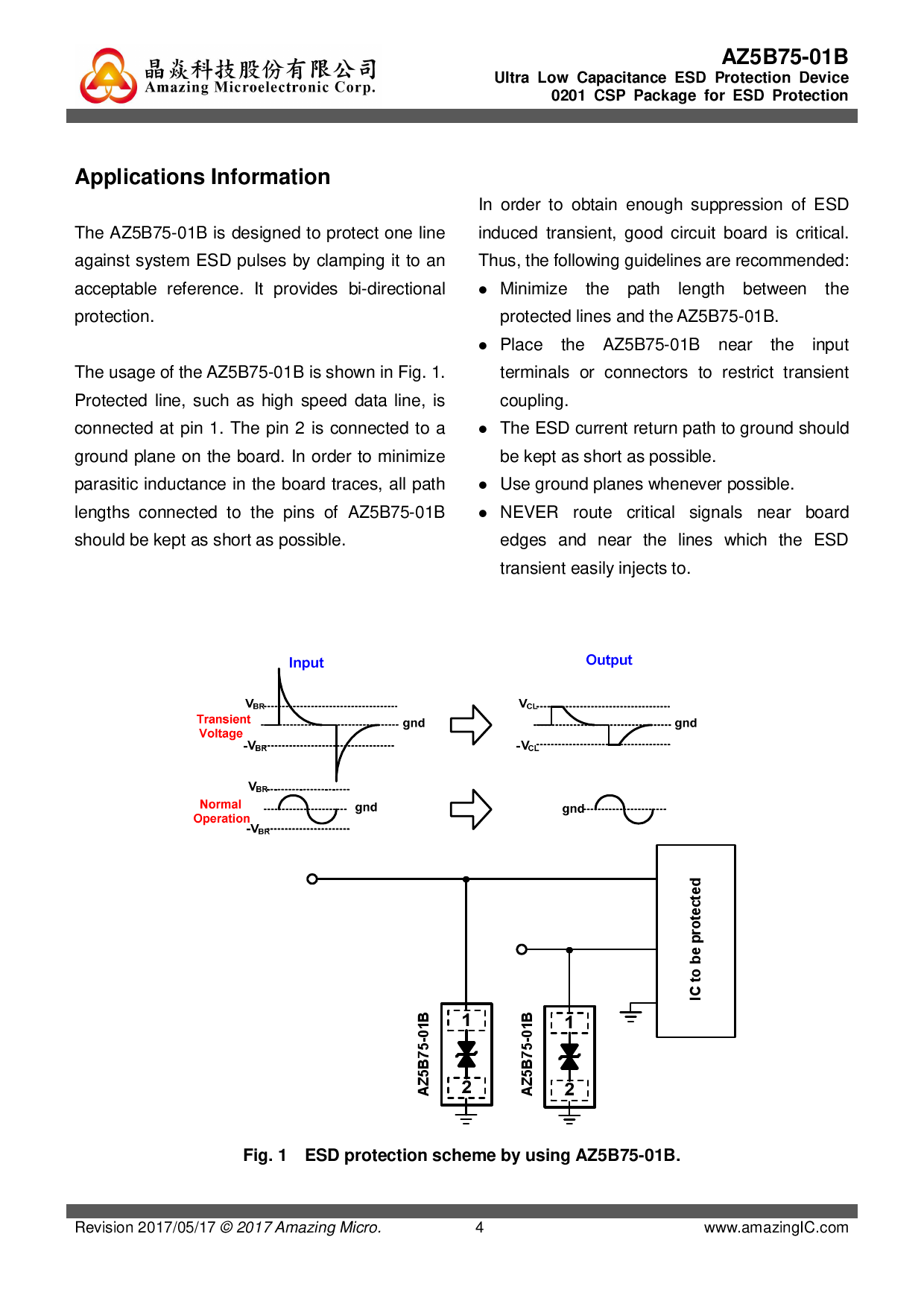 AZ5B75-01B.R7G_（AMAZING(晶焱)）AZ5B75-01B.R7G中文资料_价格_PDF手册-立创电子商城