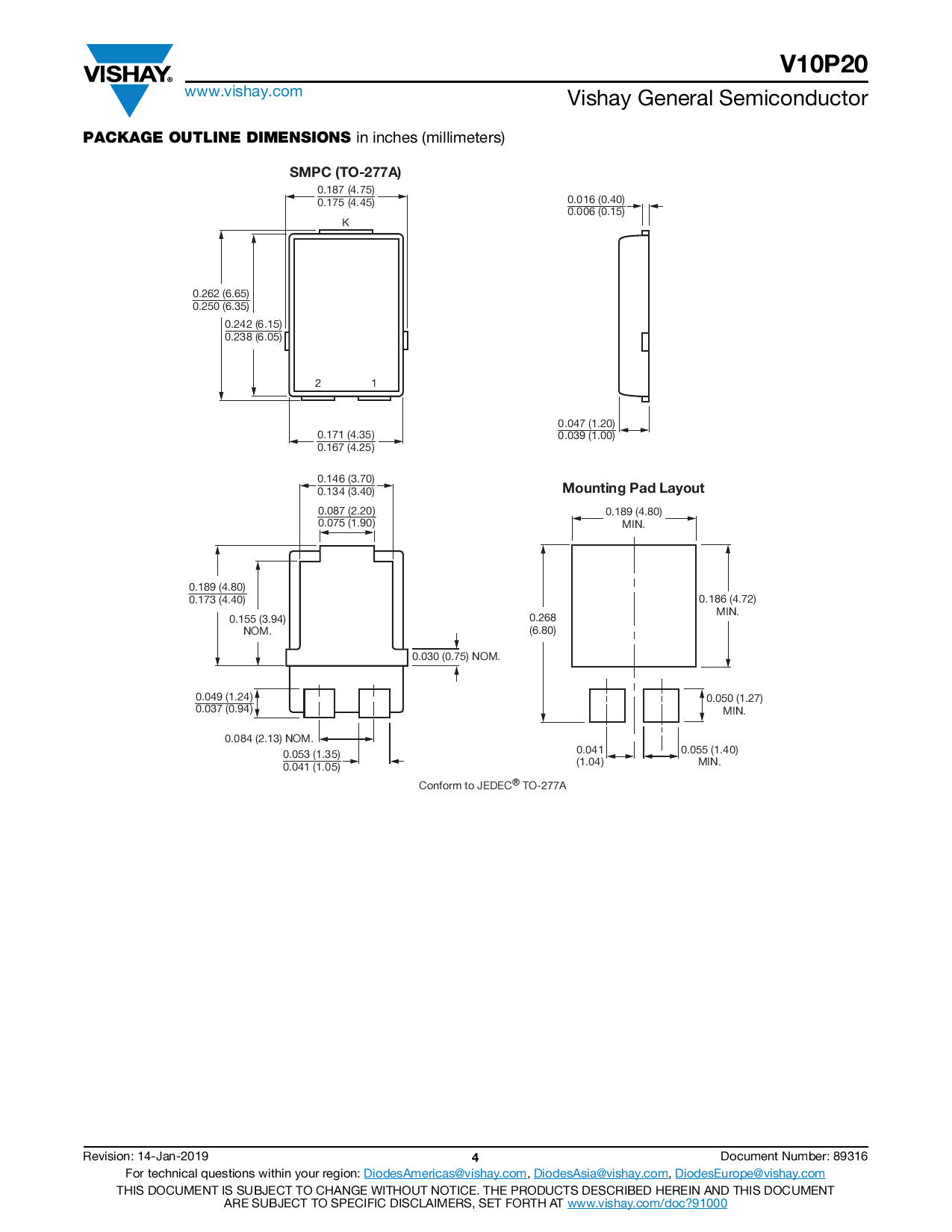 V10P20-M3/86A_（VISHAY(威世)）V10P20-M3/86A中文资料_价格_PDF手册-立创电子商城
