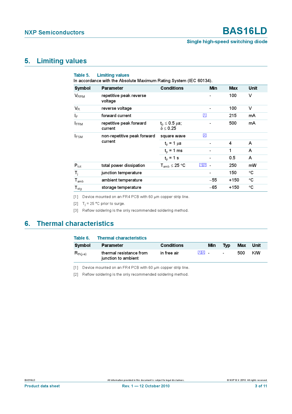 BAS16LD,315_（Nexperia(安世)）BAS16LD,315中文资料_价格_PDF手册-立创电子商城