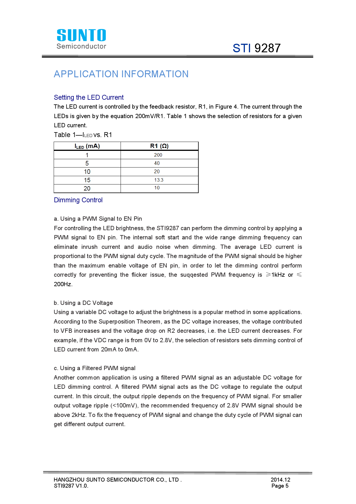 STI9287_（TMI(拓尔微)）STI9287中文资料_价格_PDF手册-立创电子商城