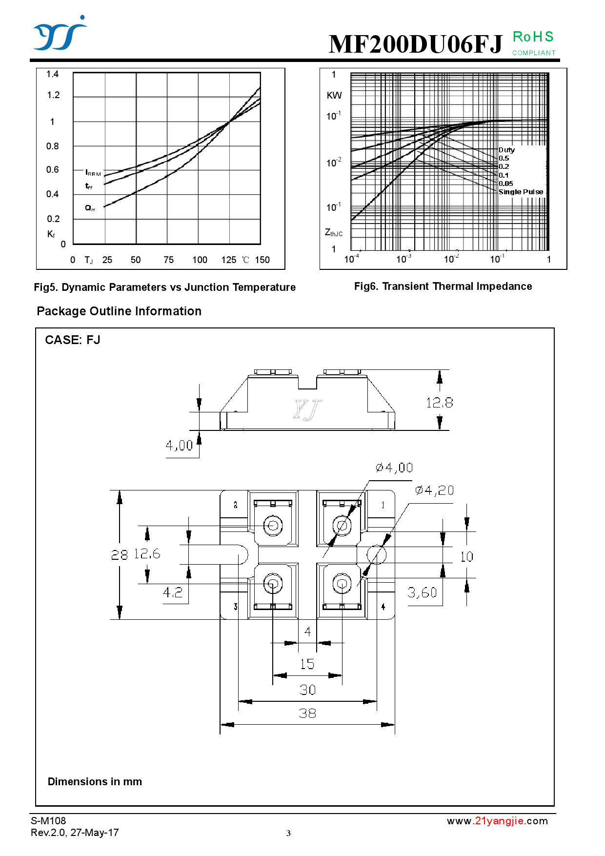 MF200DU06FJ_（YANGJIE(扬杰)）MF200DU06FJ中文资料_价格_PDF手册-立创电子商城