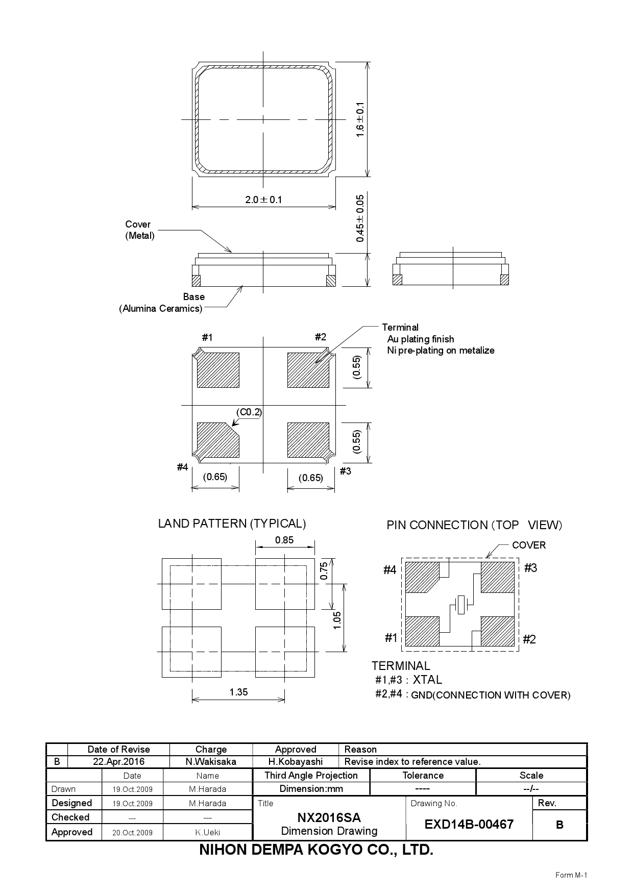 NX2016SA-26MHZ-STD-CZS-2_（NDK）NX2016SA-26MHZ-STD-CZS-2中文资料_价格_PDF手册-立创电子商城