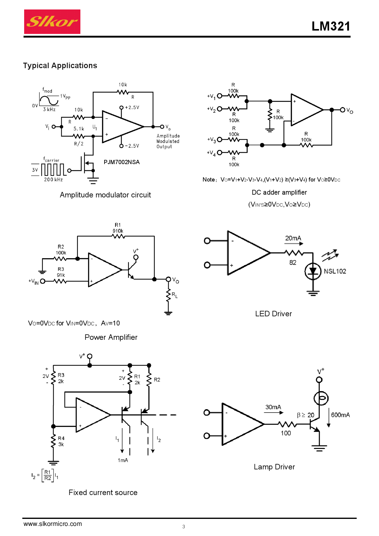 LM321_（Slkor(萨科微)）LM321中文资料_价格_PDF手册-立创电子商城