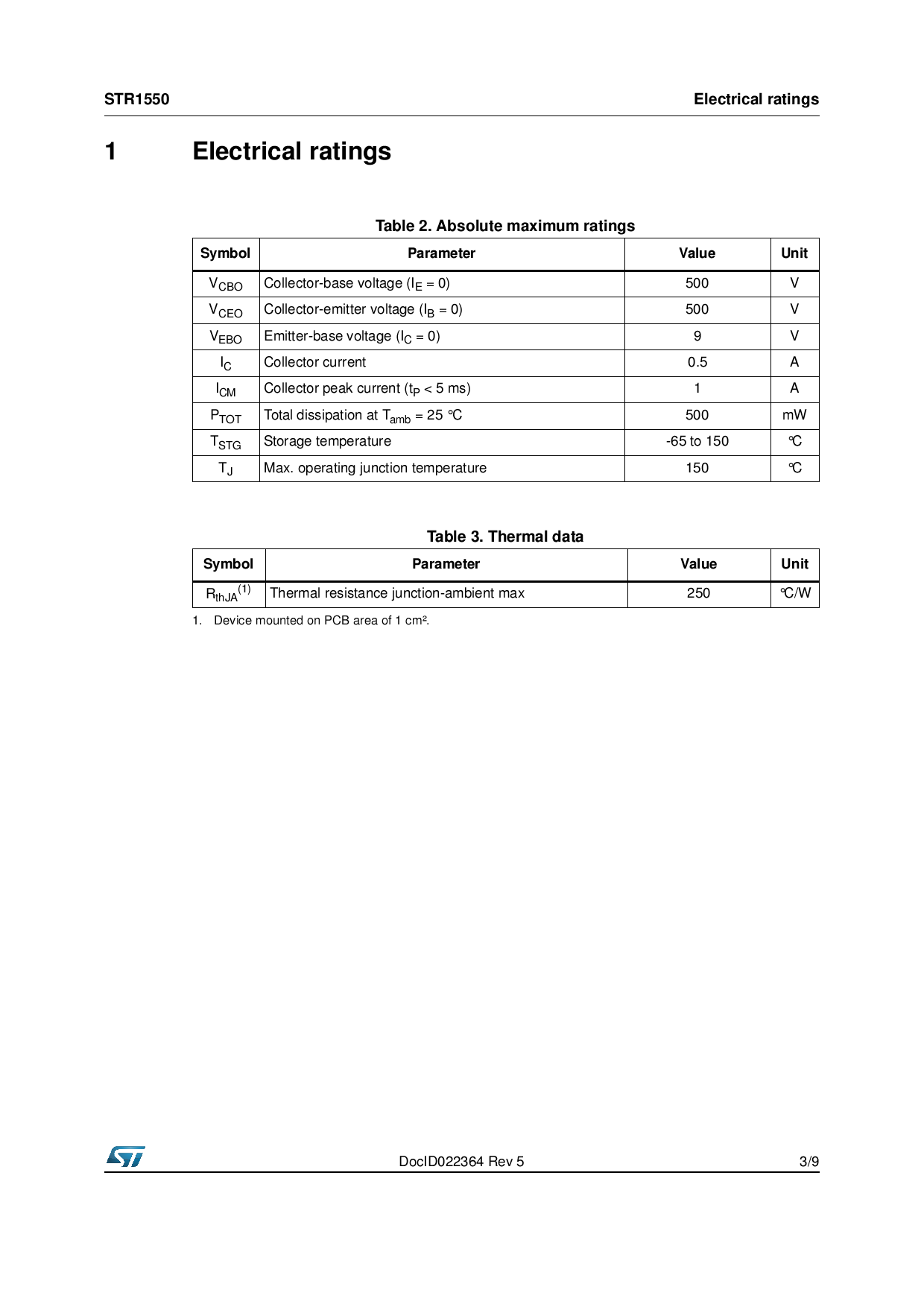 STR1550_（ST(意法半导体)）STR1550中文资料_价格_PDF手册-立创电子商城