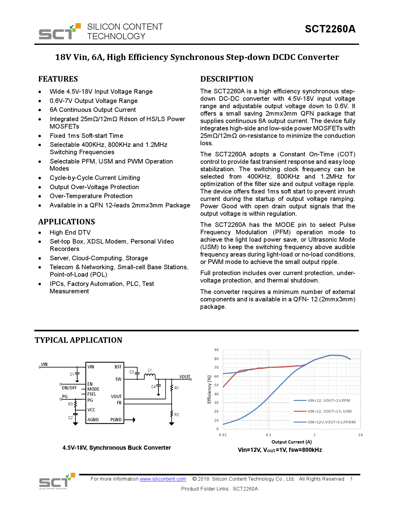 SCT2260AFPAR_（SCT(芯洲科技)）SCT2260AFPAR中文资料_价格_PDF手册-立创电子商城