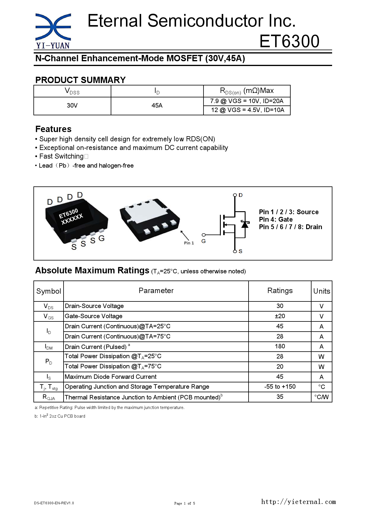 ET6300_（宜源科技(ETERNAL)）ET6300中文资料_价格_PDF手册-立创电子商城