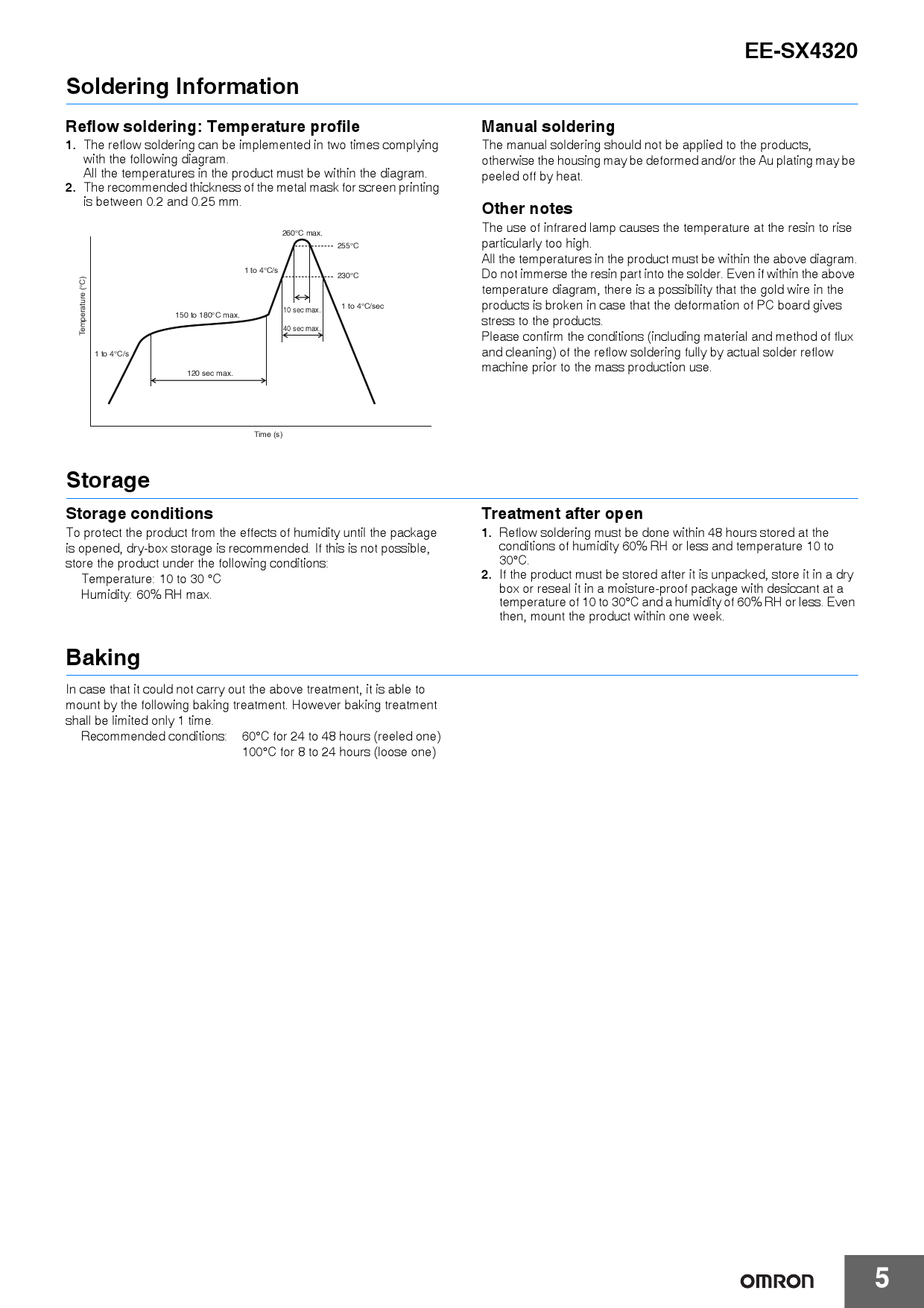 EE-SX4320_（OMRON(欧姆龙)）EE-SX4320中文资料_价格_PDF手册-立创电子商城