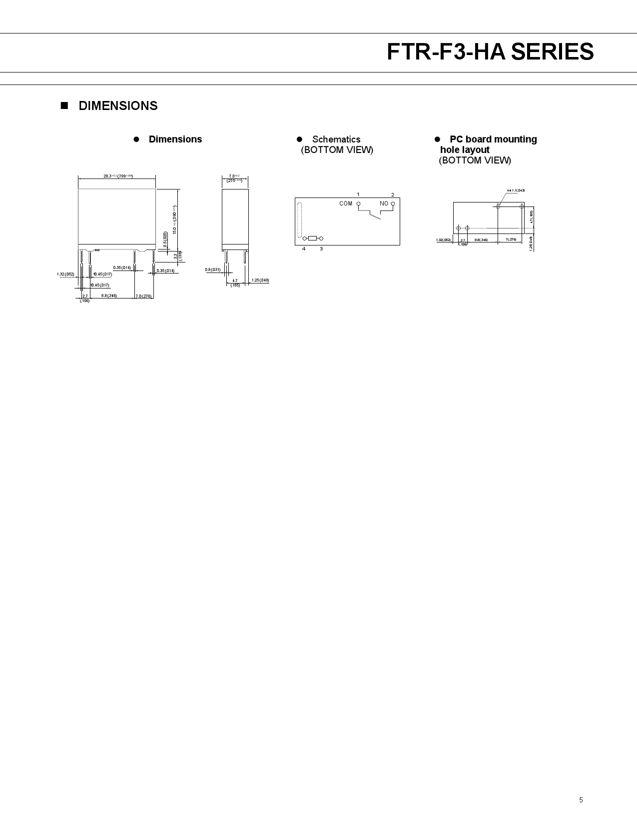 FTR-F3AA005E-HA_（FUJITSU(富士通)）FTR-F3AA005E-HA中文资料_价格_PDF手册-立创电子商城