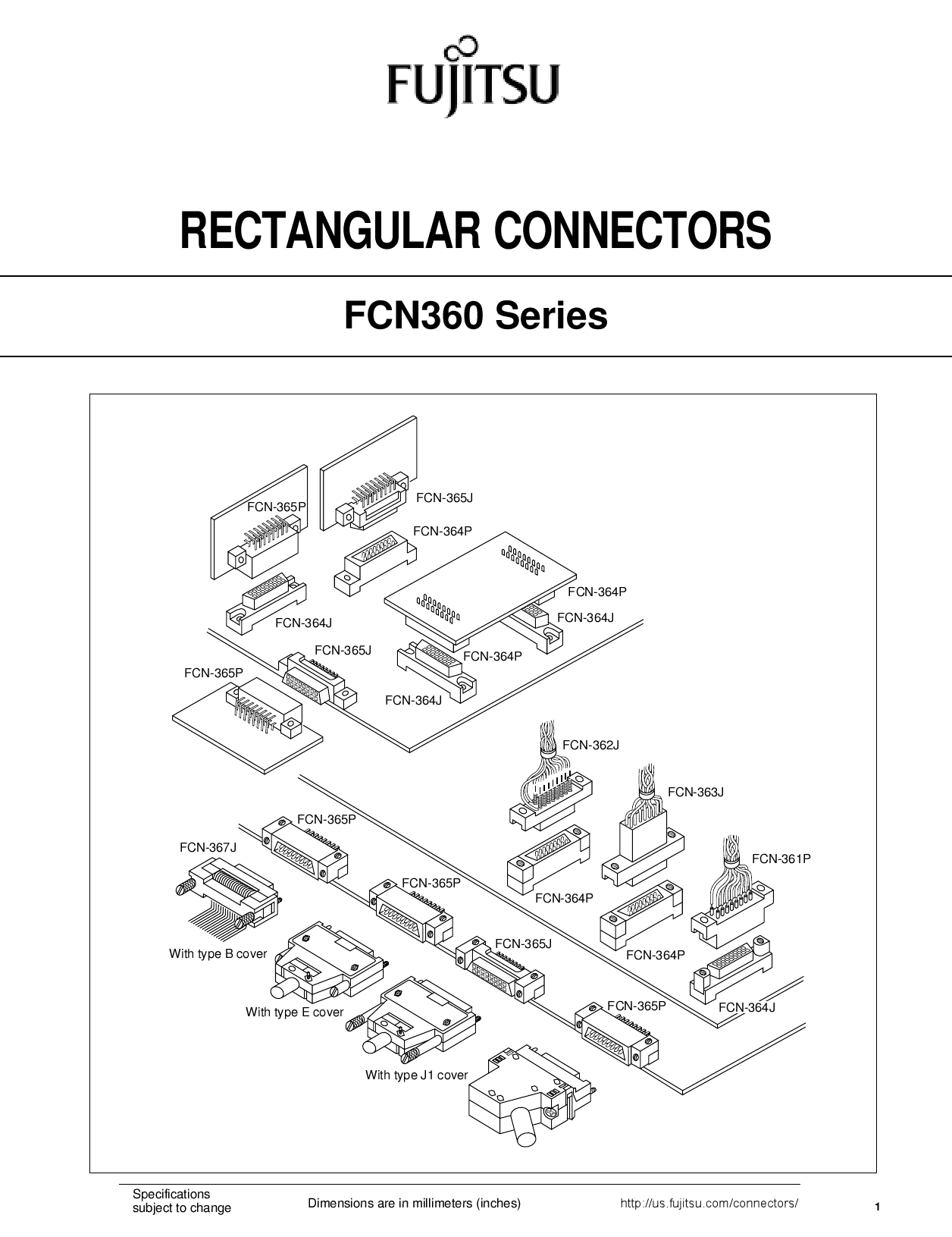 FCN-364P040-AU_（FUJITSU(富士通)）FCN-364P040-AU中文资料_价格_PDF手册-立创电子商城