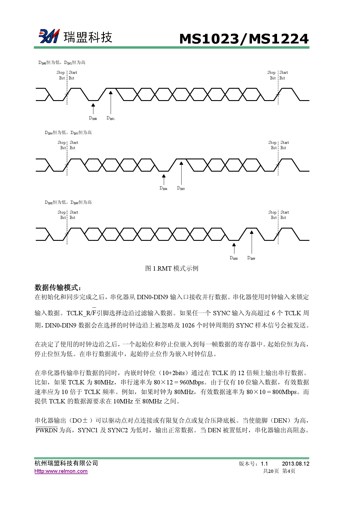 MS1224_（杭州瑞盟）MS1224中文资料_价格_PDF手册-立创电子商城