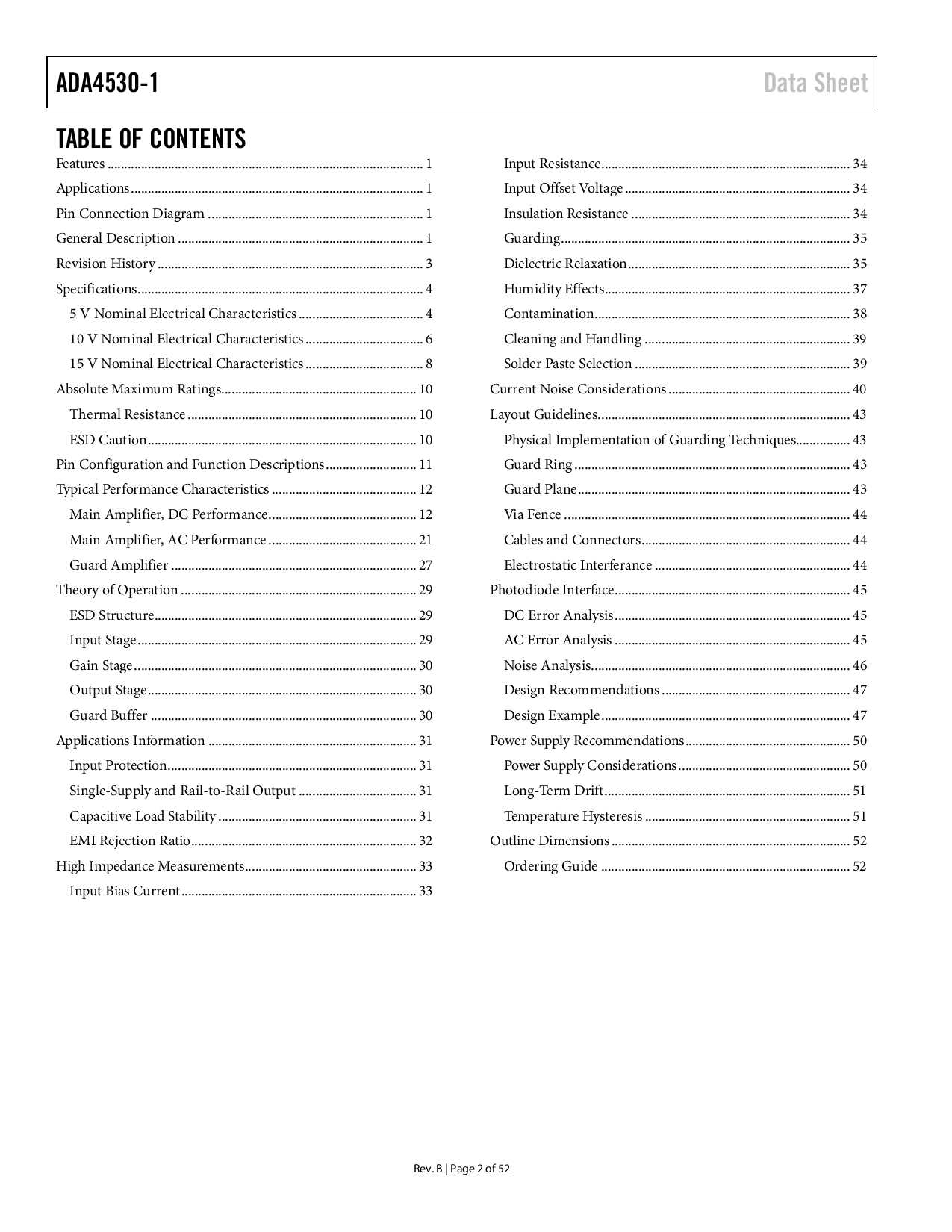ADA4530-1ARZ-RL_（ADI(亚德诺)/LINEAR）ADA4530-1ARZ-RL中文资料_价格_PDF手册-立创电子商城