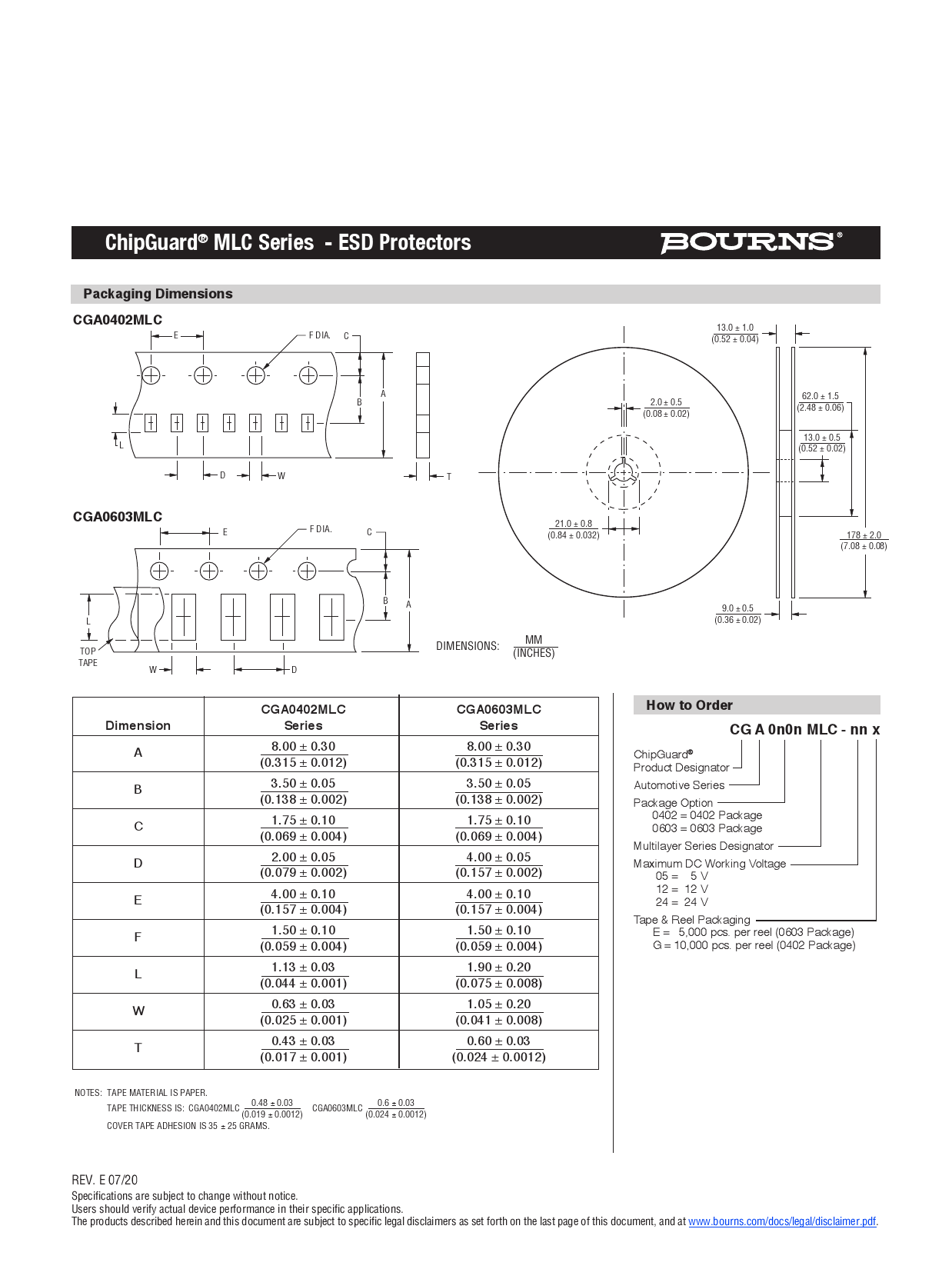 CG0603MLC-05E_（BOURNS）CG0603MLC-05E中文资料_价格_PDF手册-立创电子商城