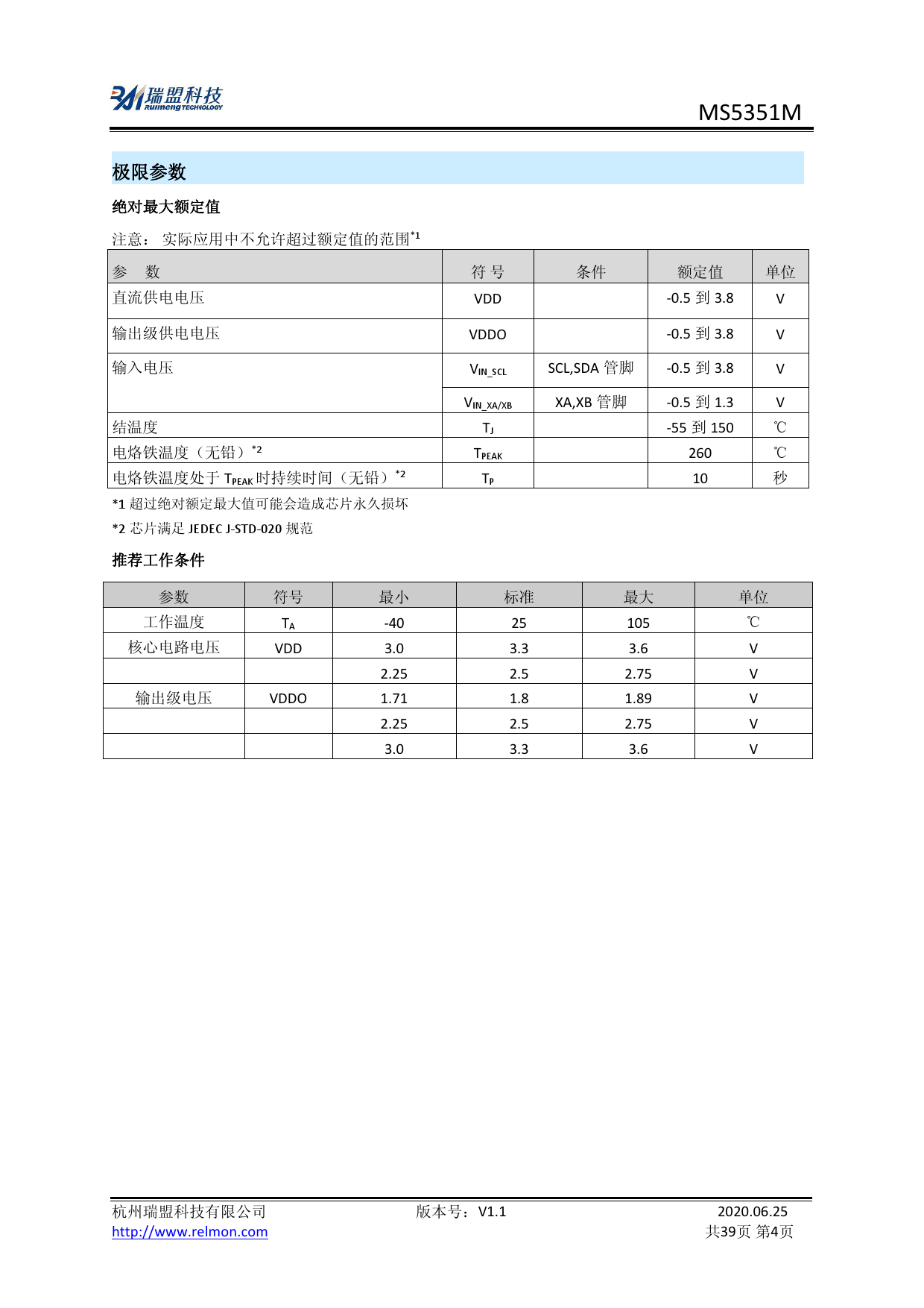MS5351M_（杭州瑞盟）MS5351M中文资料_价格_PDF手册-立创电子商城
