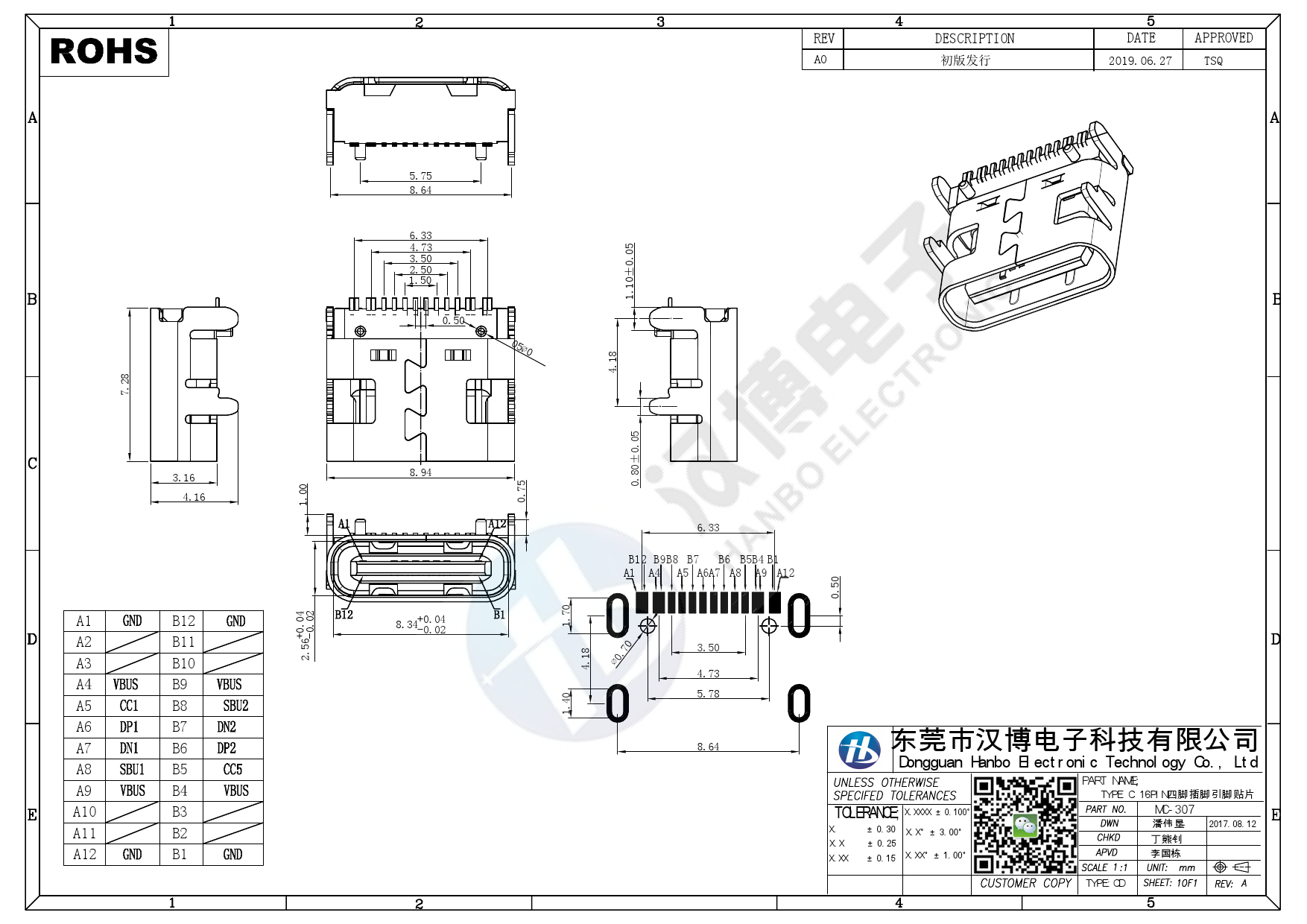 MC-307_（台湾汉博）MC-307中文资料_价格_PDF手册-立创电子商城