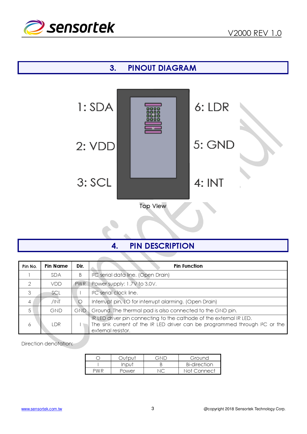 V2000_（SENSORTEK(昇佳)）V2000中文资料_价格_PDF手册-立创电子商城