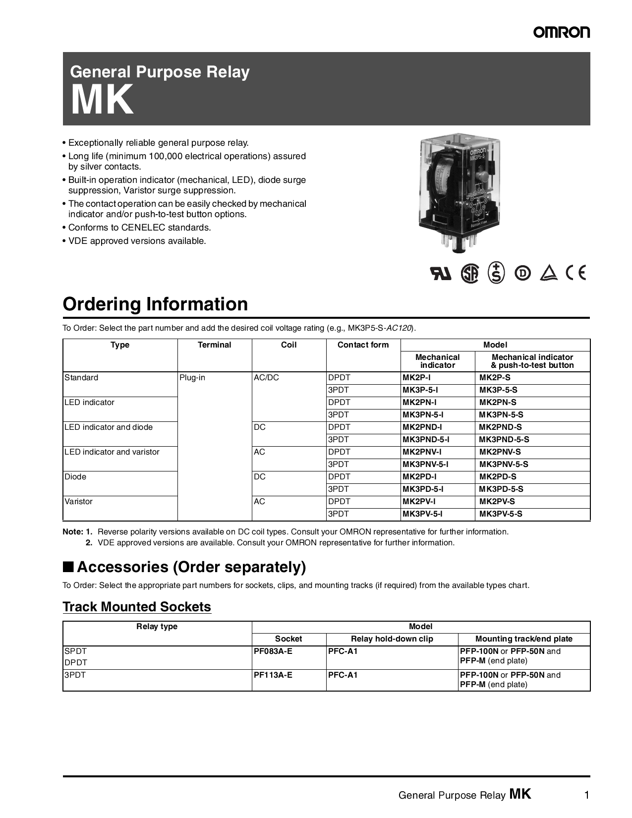 PF083A-E_（OMRON(欧姆龙)）PF083A-E中文资料_价格_PDF手册-立创电子商城
