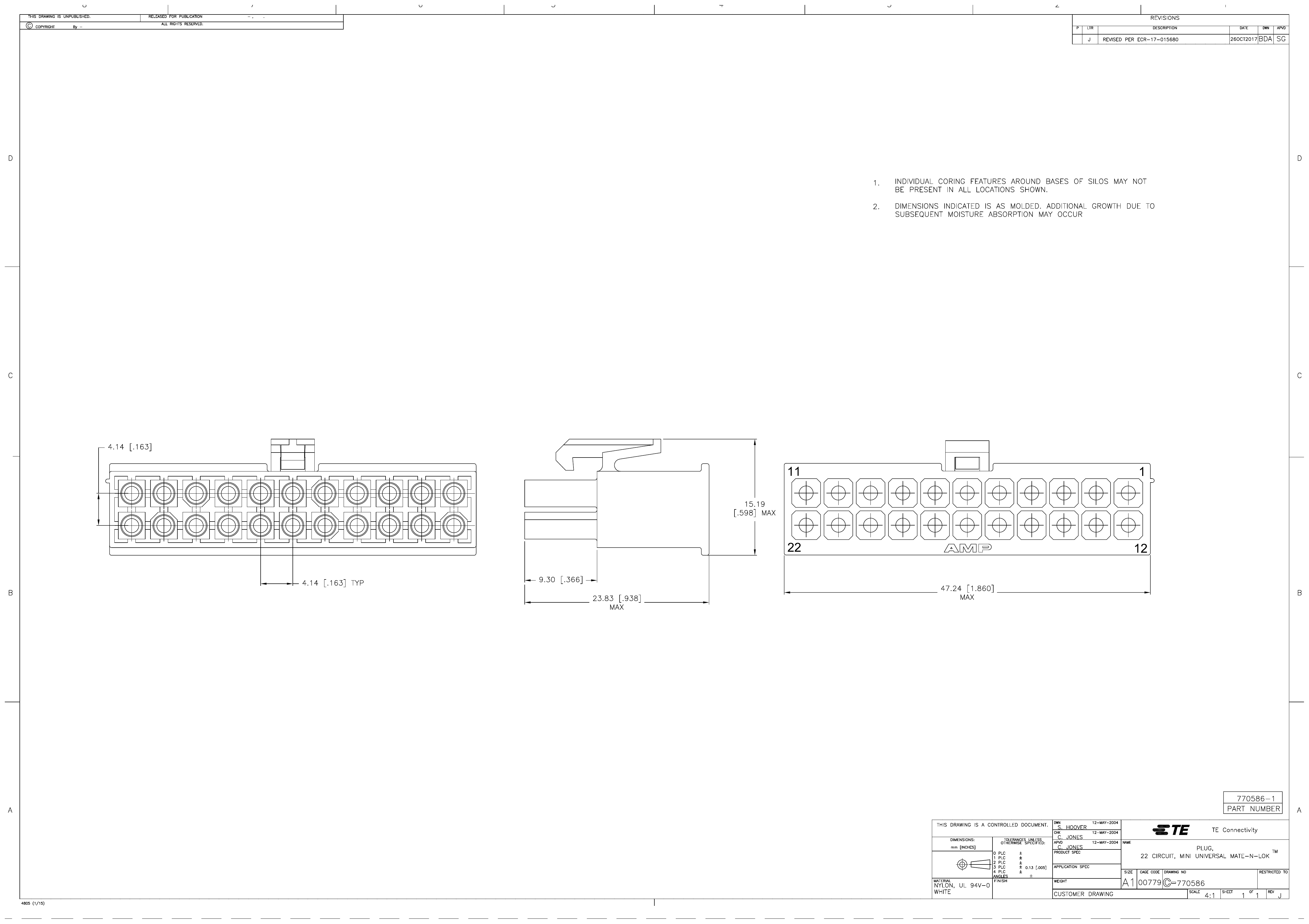 770586-1_（TE Connectivity(美国泰科)）770586-1中文资料_价格_PDF手册-立创电子商城