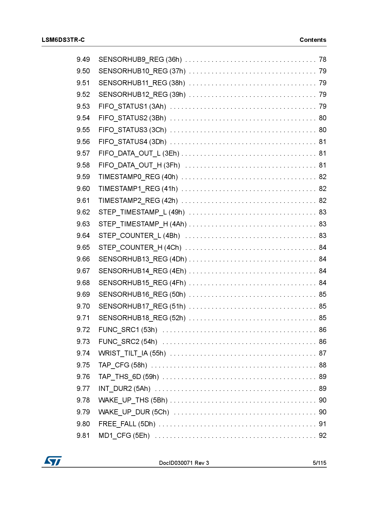 LSM6DS3TR-C_（ST(意法半导体)）LSM6DS3TR-C中文资料_价格_PDF手册-立创电子商城