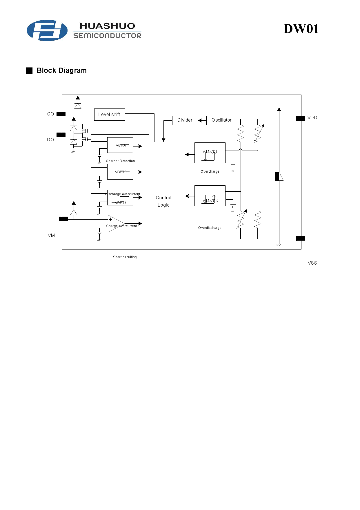 DW01_（HUASHUO(华朔)）DW01中文资料_价格_PDF手册-立创电子商城