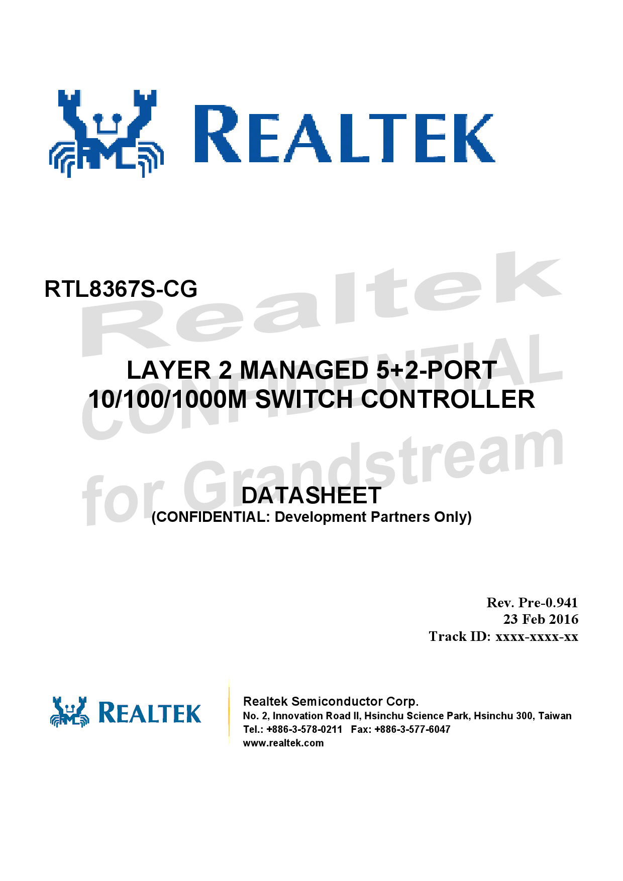 RTL8367S-CG_（REALTEK(瑞昱)）RTL8367S-CG中文资料_价格_PDF手册-立创电子商城