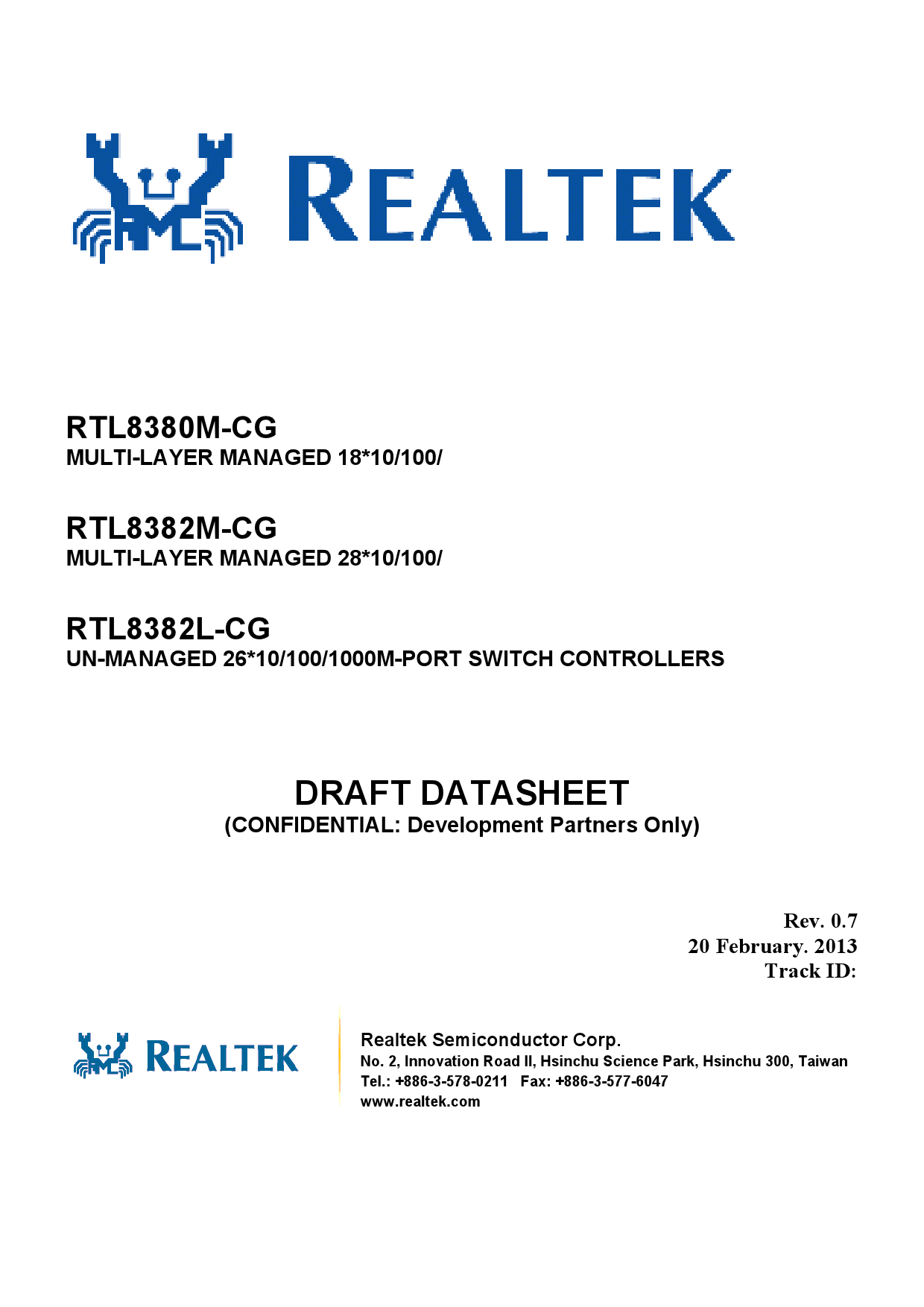 RTL8382L-VB-CG_（REALTEK(瑞昱)）RTL8382L-VB-CG中文资料_价格_PDF手册-立创电子商城