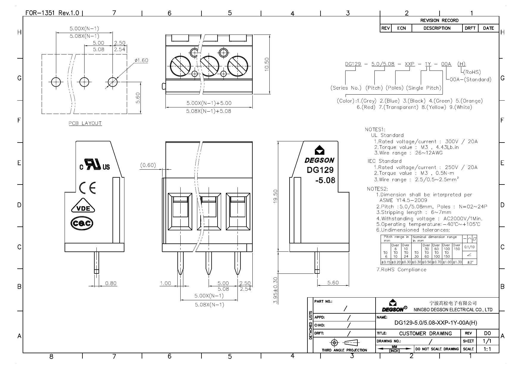 DG129-5.08-03P-14-00A(H)_（DEGSON(高正)）DG129-5.08-03P-14-00A(H)中文资料_价格_PDF手册-立创电子商城