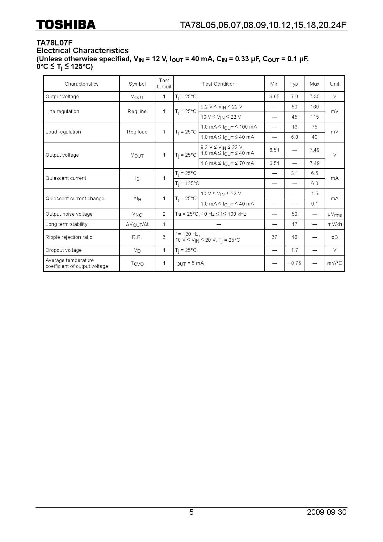 TA78L05F(TE12L.F)_（TOSHIBA(东芝)）TA78L05F(TE12L.F)中文资料_价格_PDF手册-立创电子商城