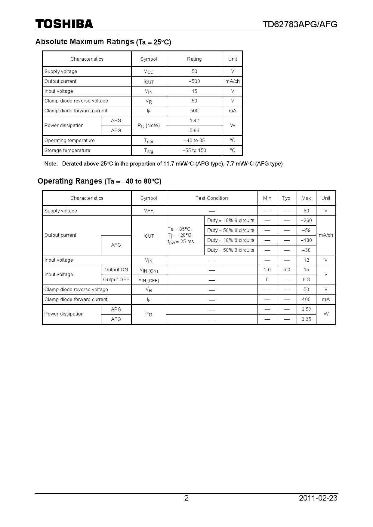 TD62783AFG(O.S.EL)_（TOSHIBA(东芝)）TD62783AFG(O.S.EL)中文资料_价格_PDF手册-立创电子商城